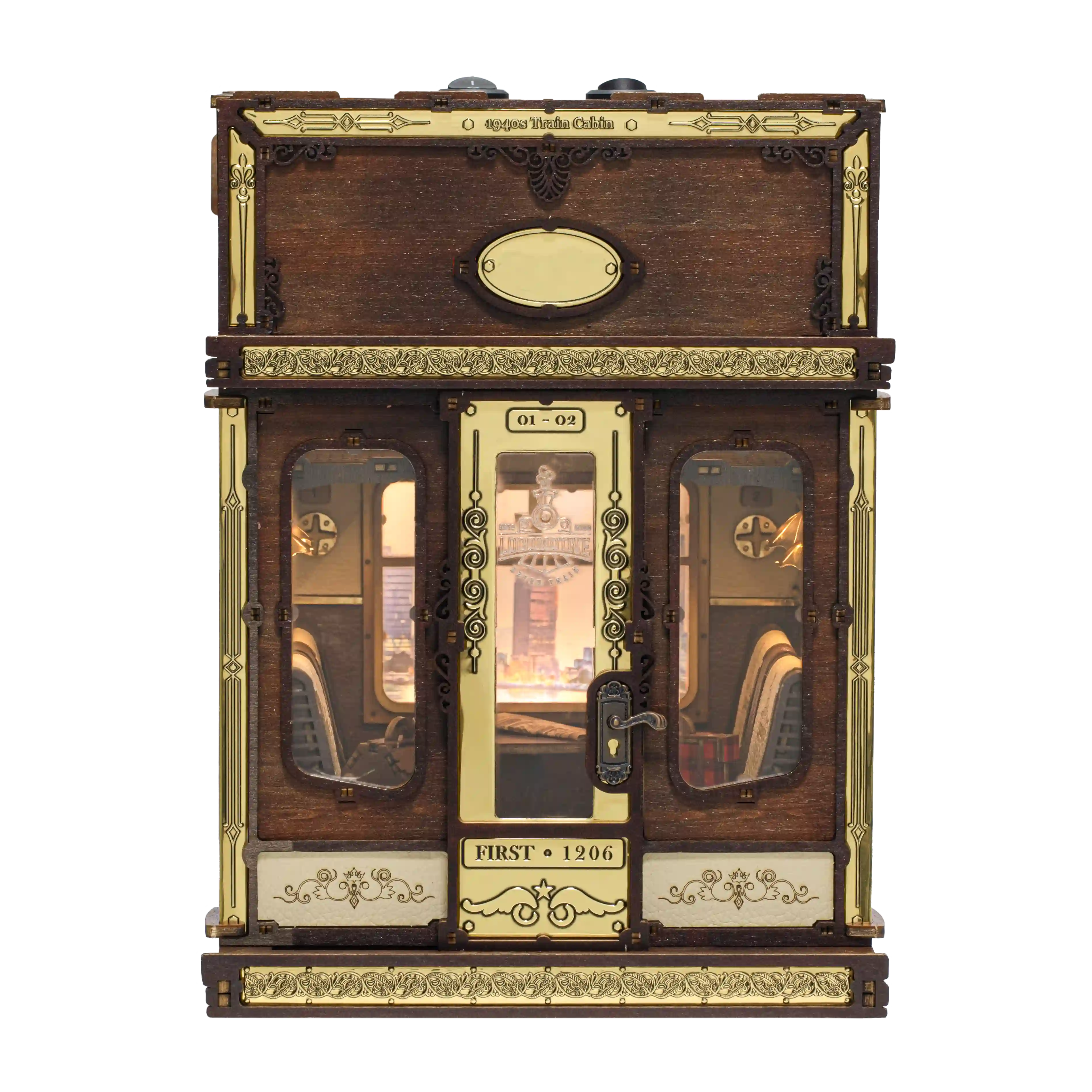 1940s Train Cabin - Châu Âu – Book Nook